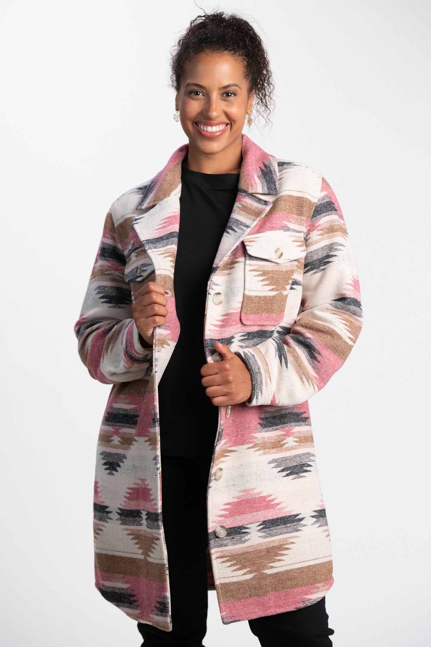 Aztec Shacket | Tribal | Suzanne's