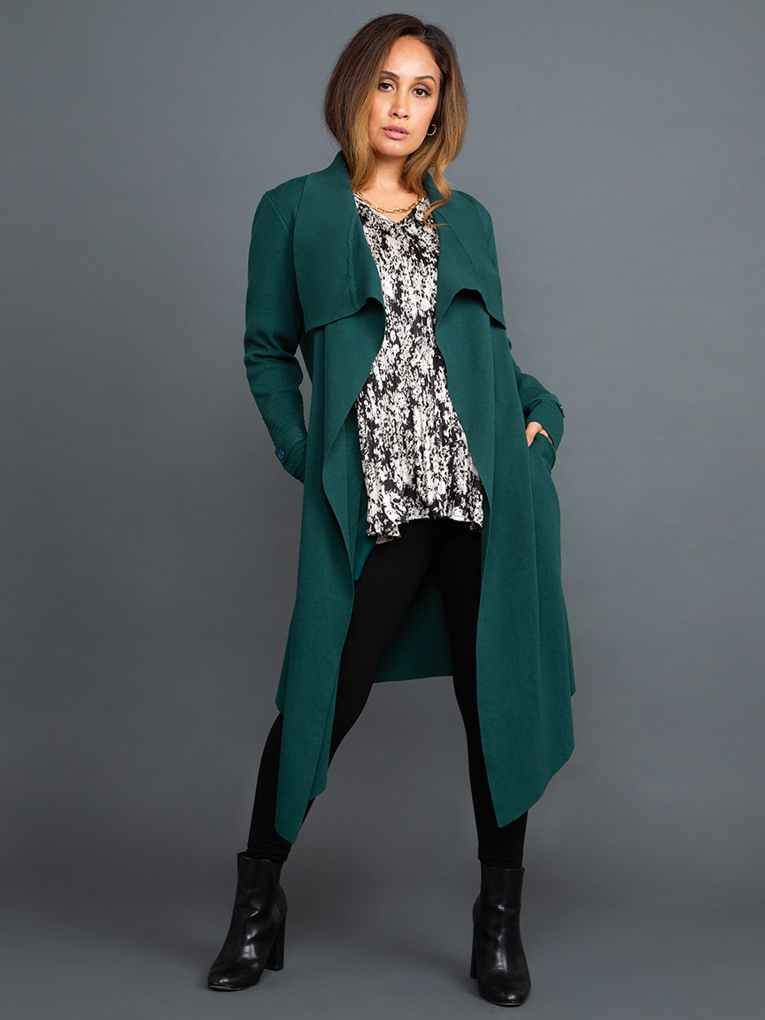 Knit Trench Coatigan | Papillon | Suzanne's