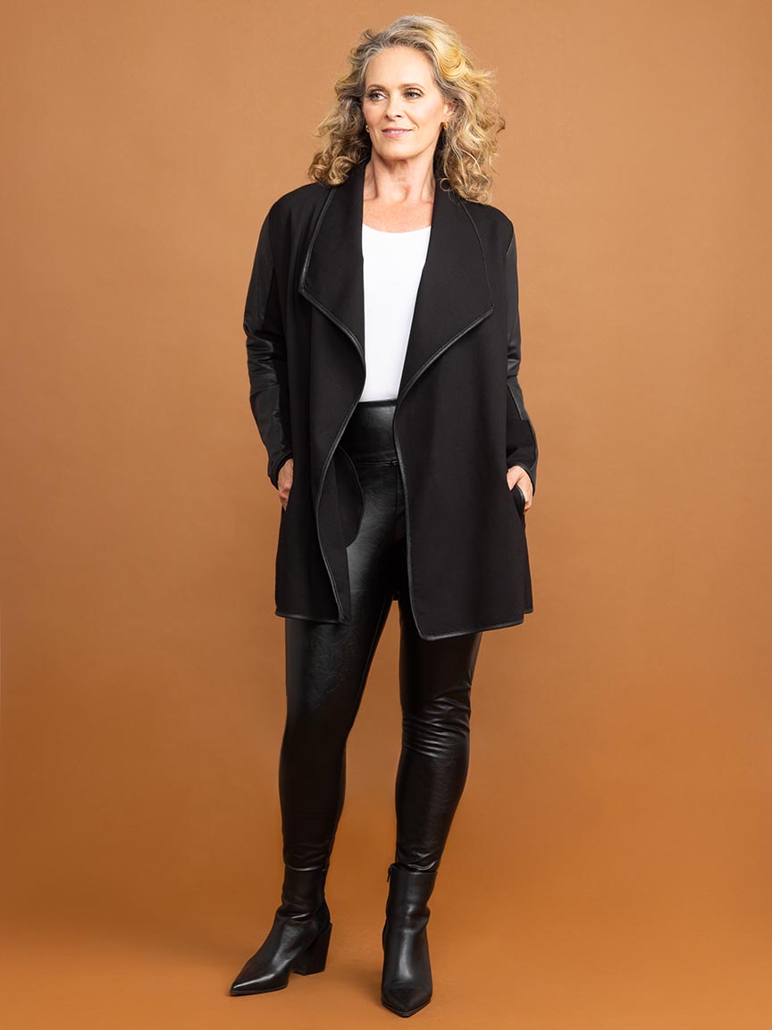 Mixed Texture Jacket | Marbella | Suzanne's